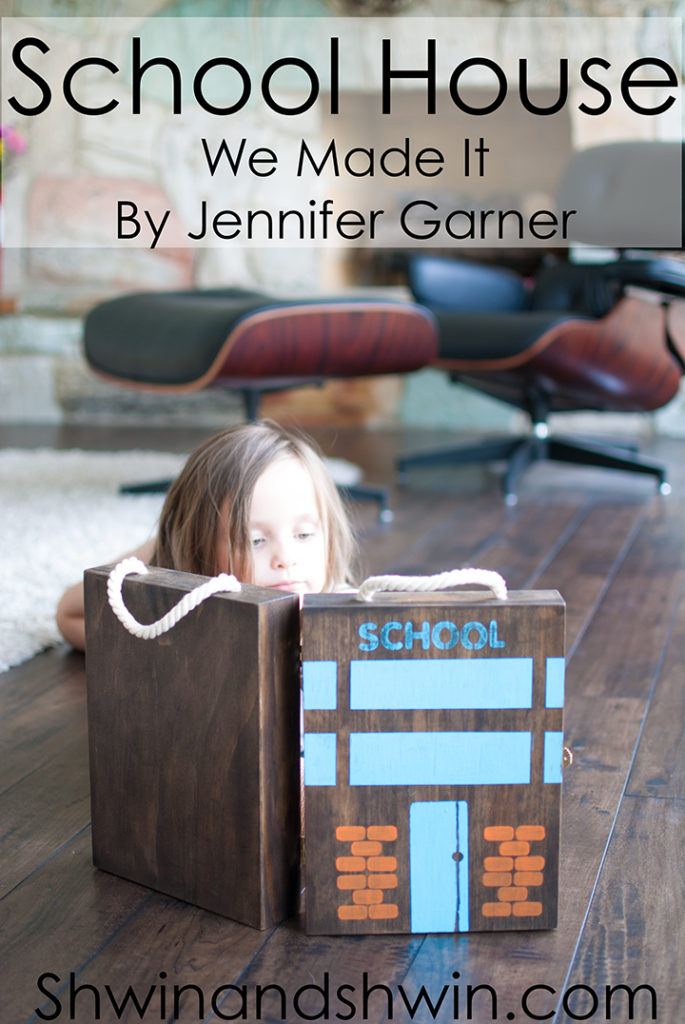 DIY School House || We Made it by Jennifer Garner - Shwin & Shwin